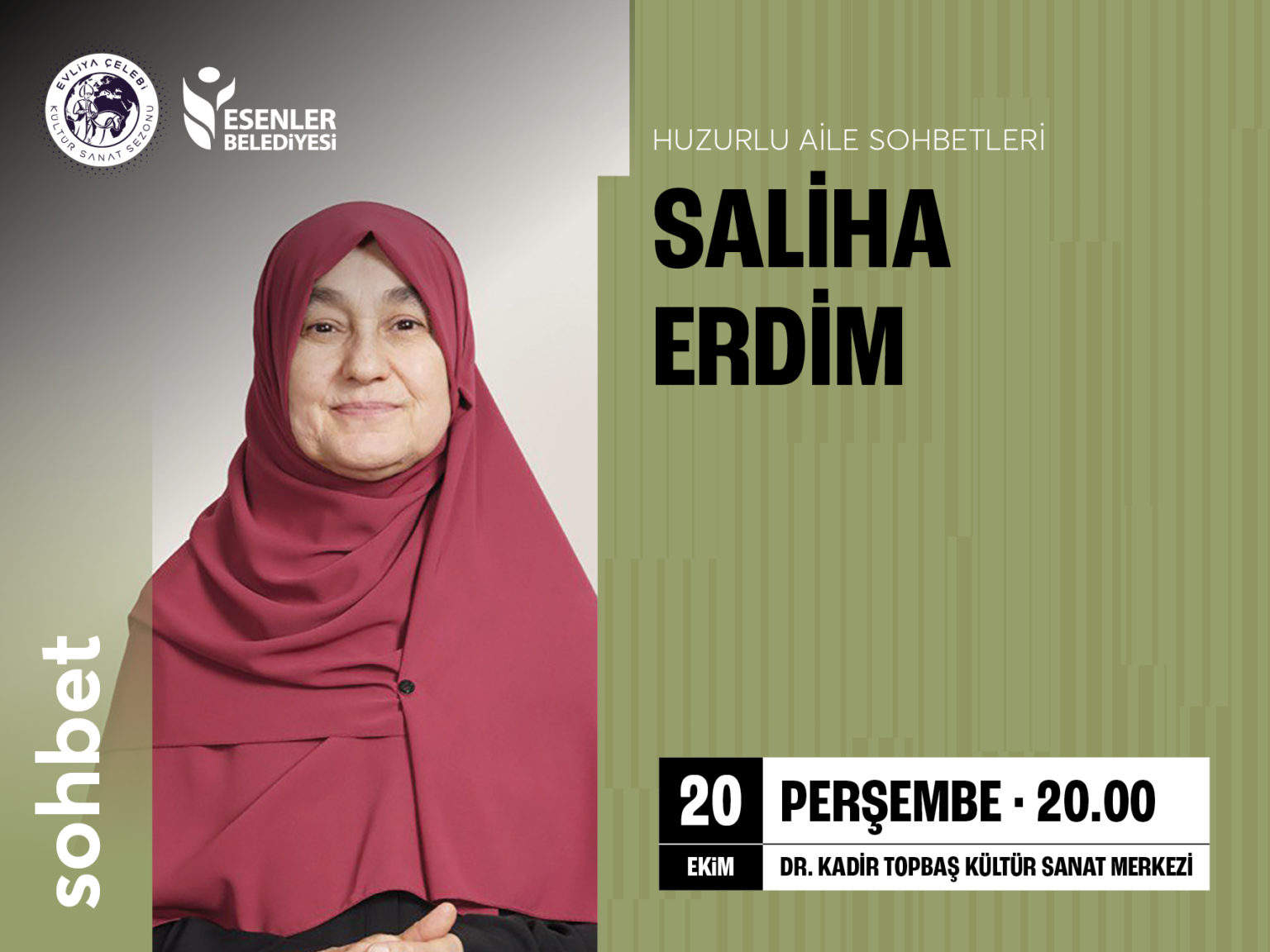 Huzurlu Aile Sohbetleri - Saliha Erdim - Esenler Belediyesi
