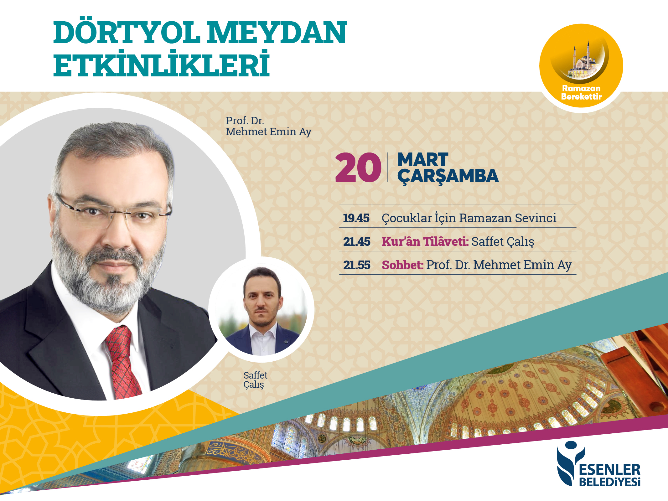 Prof. Dr. Mehmet Emin Ay - Esenler Belediyesi